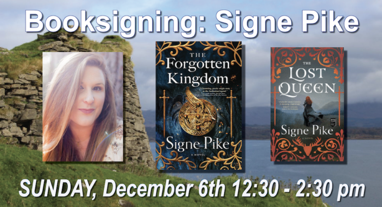 Meet Signe Pike TODAY! - Main Street Reads