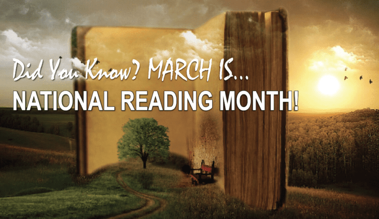 March: National Reading Month! - Main Street Reads