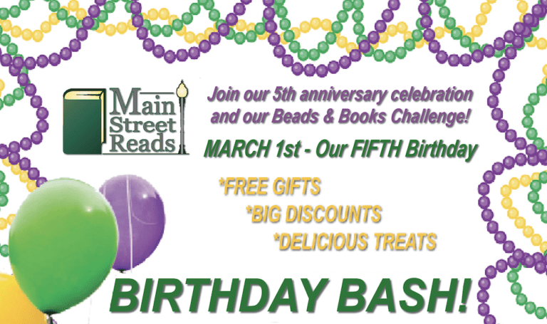 Main Street Reads' FIFTH Birthday Bash! - Main Street Reads