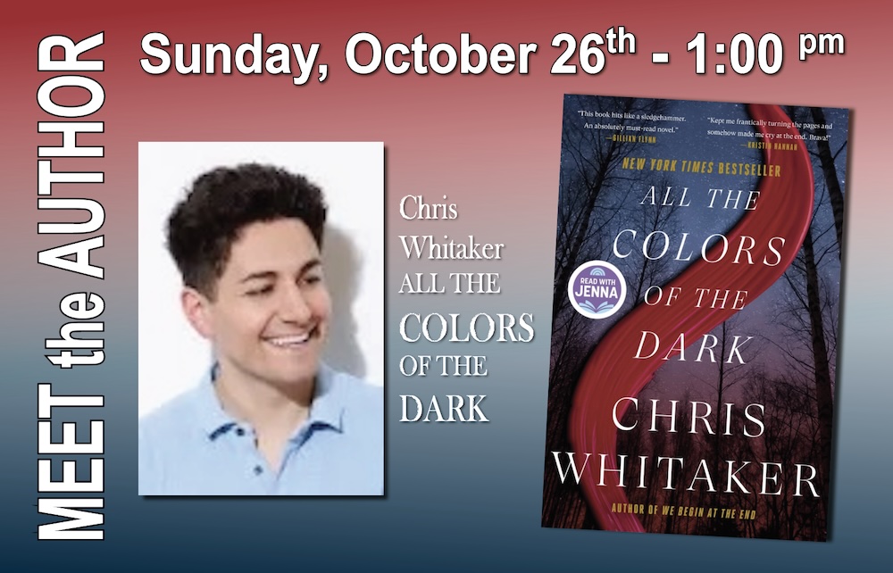 Literature & Lunch with Chris Whitaker! - Main Street Reads